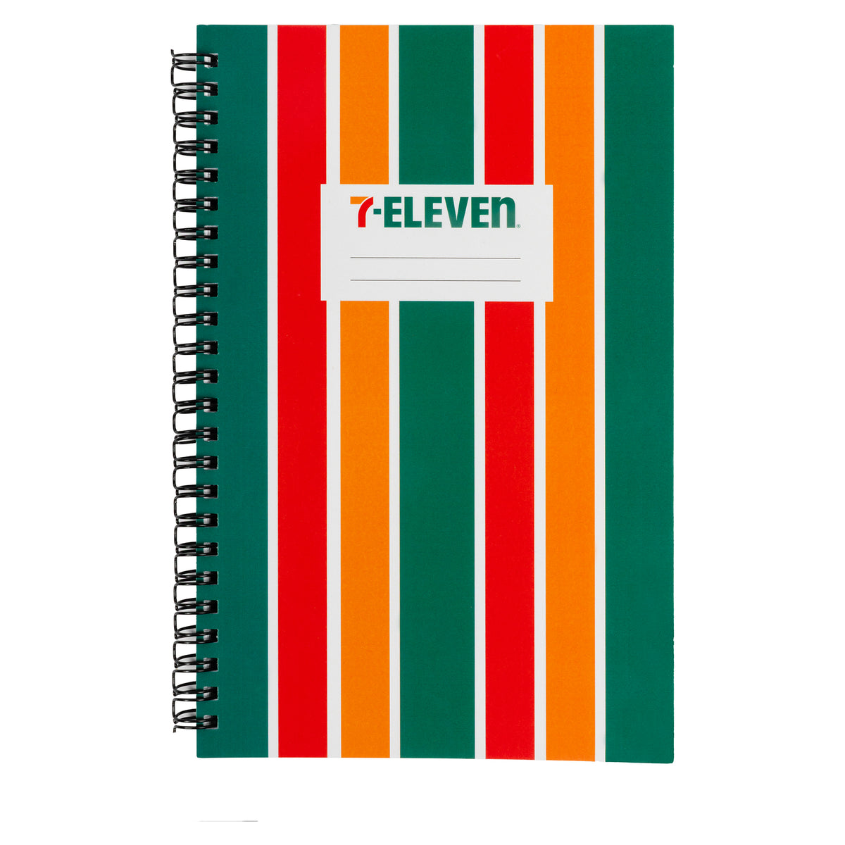 7-Eleven® Striped Notebook – 7Collection™