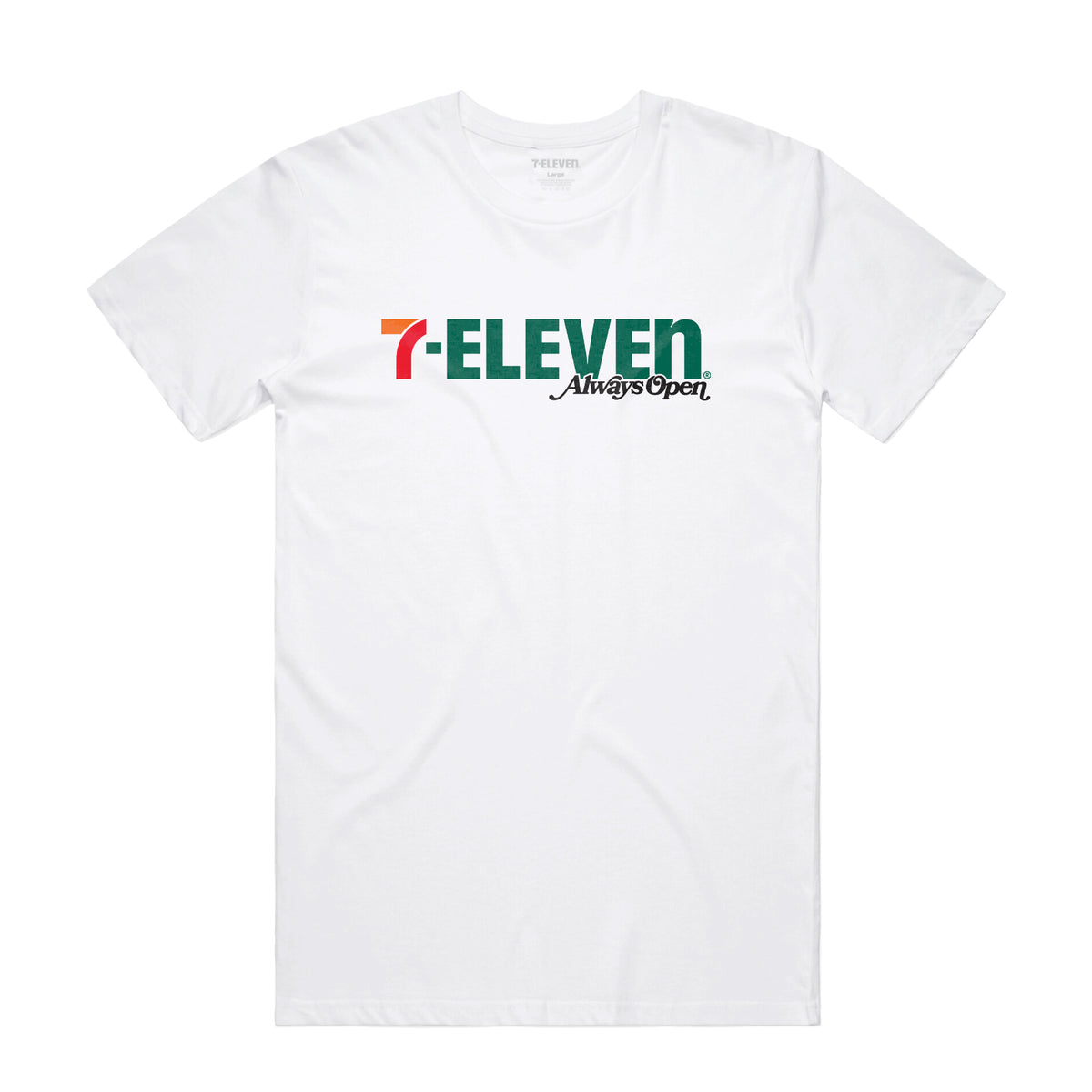 7-Eleven Always Open Logo Lockup Tee by 7Collection – 7Collection™