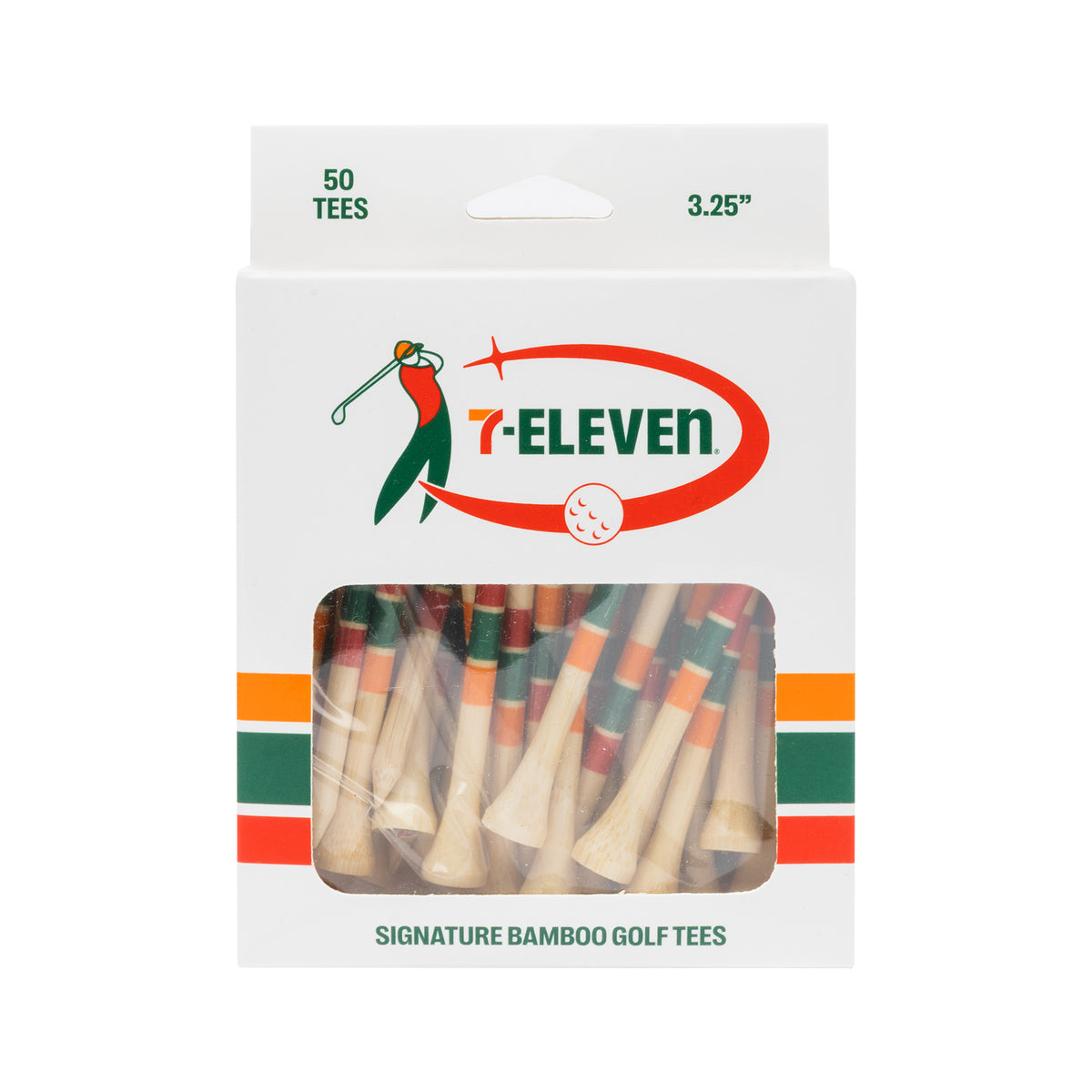 7-Eleven Wood Golf Tees (Set of 50) – 7Collection™